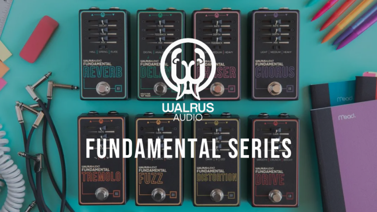 Walrus Audio Fundamental Series: Affordable but uncompromising quality ...