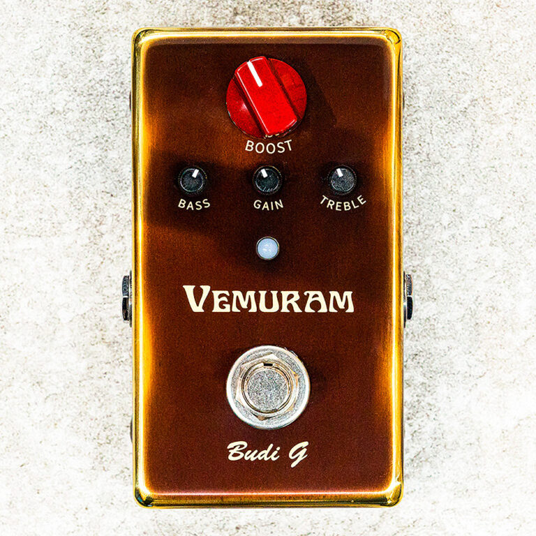 VEMURAM Budi-G 「歪み」を操るナチュラルブースター【サウンドデモ・評判】 | XTONES