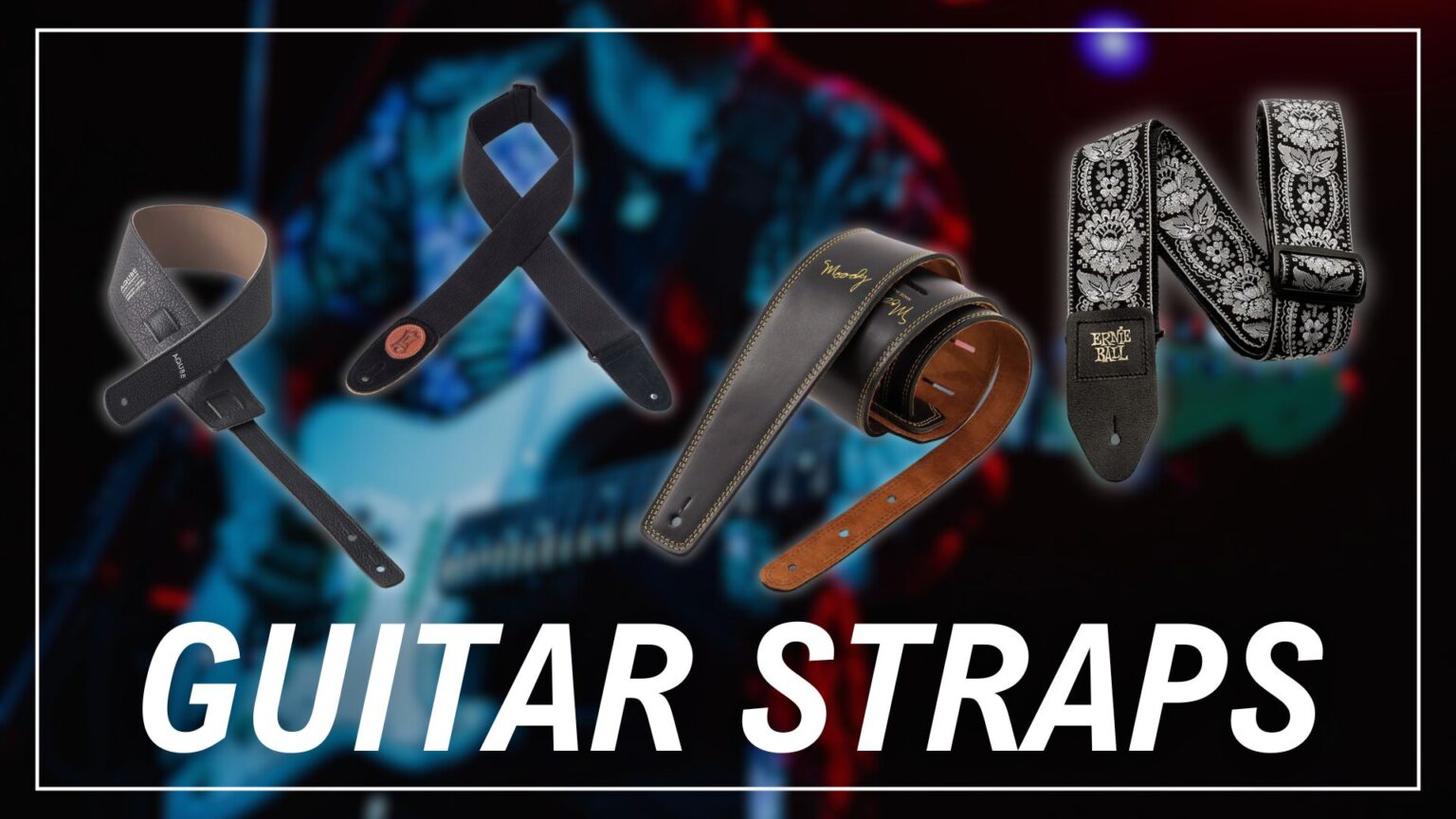 11 Recommended Guitar Straps! From Value-for-money to Luxury Models You ...
